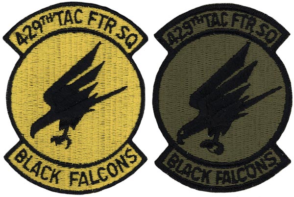 429th Tactical Fighter Squadron Set | Flightline Insignia