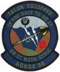 1st SPECIAL OPERATIONS SQUADRON CREW GOOSE 36 | Flightline Insignia