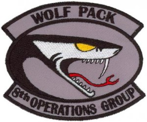 8th OPERATIONS GROUP – WOLF PACK | Flightline Insignia