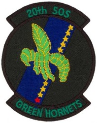 20th SPECIAL OPERATIONS SQUADRON – GREEN HORNETS – SMALL | Flightline ...