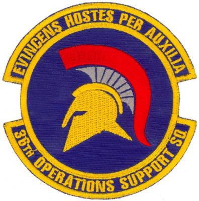 36th OPERATIONS SUPPORT SQUADRON | Flightline Insignia