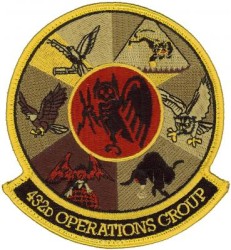 432d OPERATIONS GROUP – GAGGLE – DESERT | Flightline Insignia
