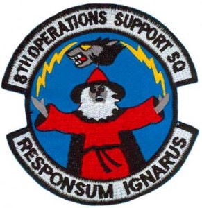 8th OPERATIONS SUPPORT SQUADRON – RESPONSUM IGNARUS | Flightline Insignia