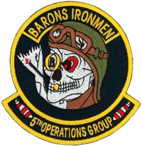 5th OPERATIONS GROUP – BARONS IRONMAN | Flightline Insignia
