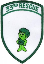 33d RESCUE SQUADRON – JOLLY GREEN – BABY | Flightline Insignia