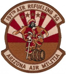 197th AIR REFUELING SQUADRON – DESERT | Flightline Insignia