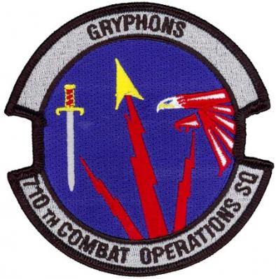 710th COMBAT OPERATIONS SQUADRON | Flightline Insignia