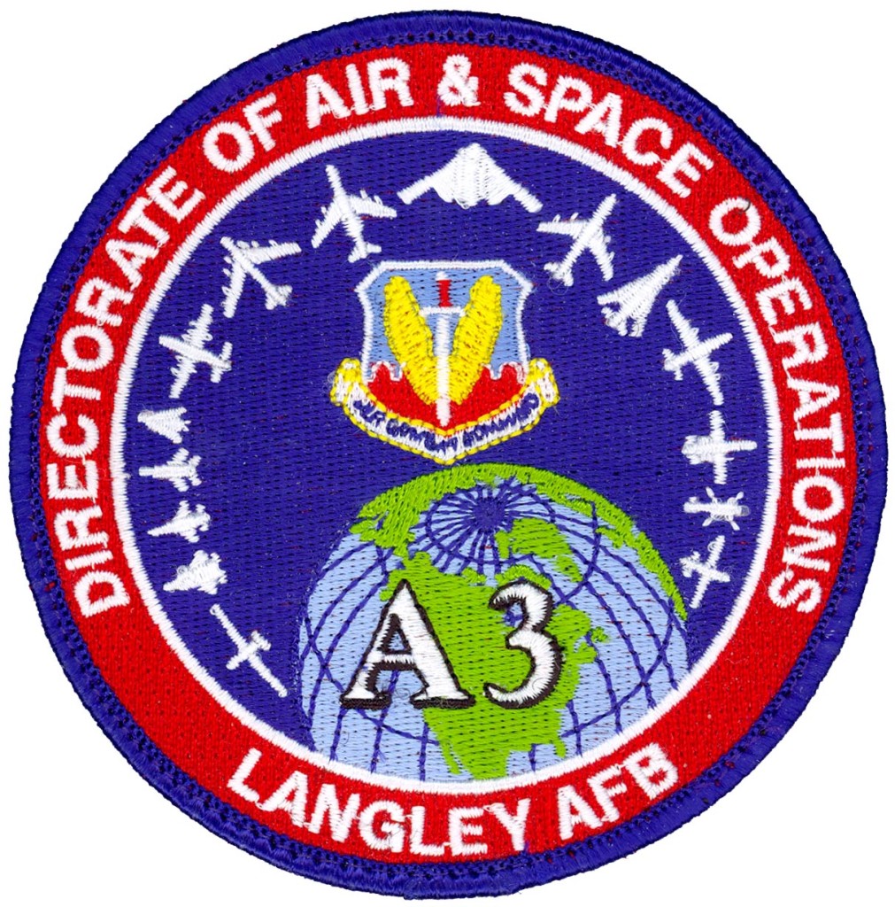 DIRECTORATE OF AIR & SPACE OPERATIONS – A-3 – LANGLEY AFB | Flightline ...