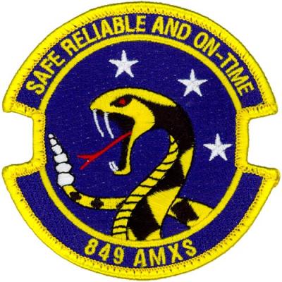 849th AIRCRAFT MAINTENANCE SQUADRON | Flightline Insignia