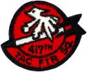 417th Tactical Fighter Squadron – Hat Patch | Flightline Insignia