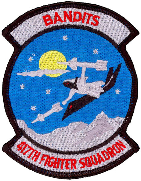 417th Fighter Squadron | Flightline Insignia