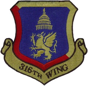 316th WING – SUBDUED | Flightline Insignia