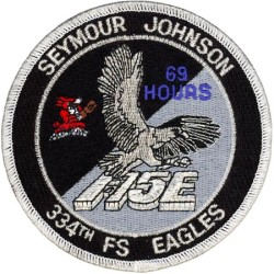 334th FIGHTER SQUADRON – F-15E – 69 HOURS | Flightline Insignia
