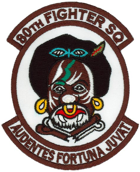 80th FIGHTER SQUADRON – TABS | Flightline Insignia