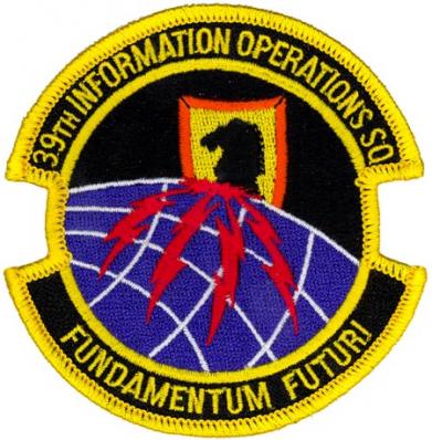 39th INFORMATION OPERATIONS SQUADRON | Flightline Insignia