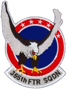 355th FIGHTER SQUADRON – RED | Flightline Insignia