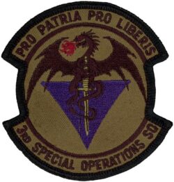 3rd SPECIAL OPERATIONS SQUADRON – SUBDUED | Flightline Insignia