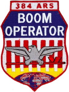 384th AIR REFUELING SQUADRON – BOOM OPERATOR | Flightline Insignia