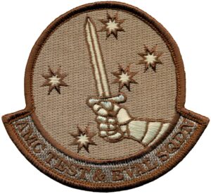 AMC TEST & EVALUATION SQUADRON – DESERT – NEW | Flightline Insignia