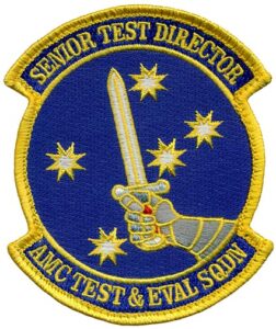 AMC TEST & EVALUATION SQUADRON – SENIOR TEST DIRECTOR | Flightline Insignia
