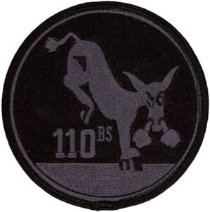 110th BOMB SQUADRON – BLACK | Flightline Insignia