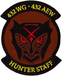 432d WING – HUNTER STAFF | Flightline Insignia