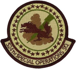 524th SPECIAL OPERATIONS SQUADRON – SUBDUED – UCP | Flightline Insignia