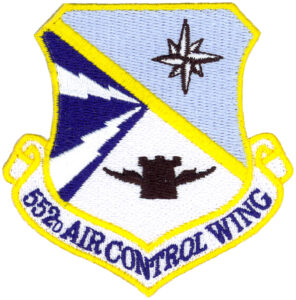 552d AIR CONTROL WING | Flightline Insignia