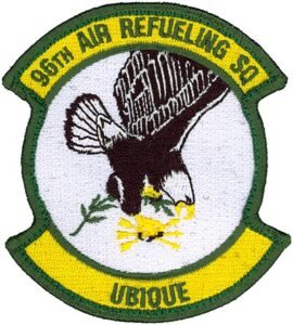 96th AIR REFUELING SQUADRON – SMALL LETTERING | Flightline Insignia