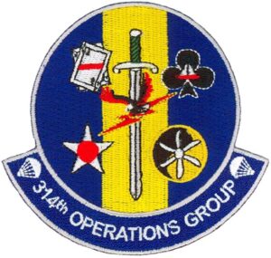 314th OPERATIONS GROUP – GAGGLE – NEW | Flightline Insignia