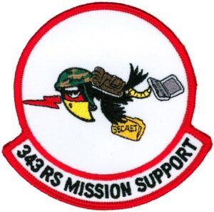 343rd RECONNAISSANCE SQUADRON – MISSION SUPPORT | Flightline Insignia