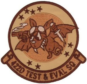 422d TEST & EVALUATION SQUADRON – DESERT | Flightline Insignia