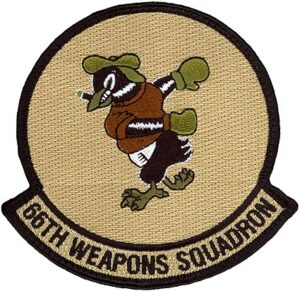 66th WEAPONS SQUADRON – DESERT | Flightline Insignia