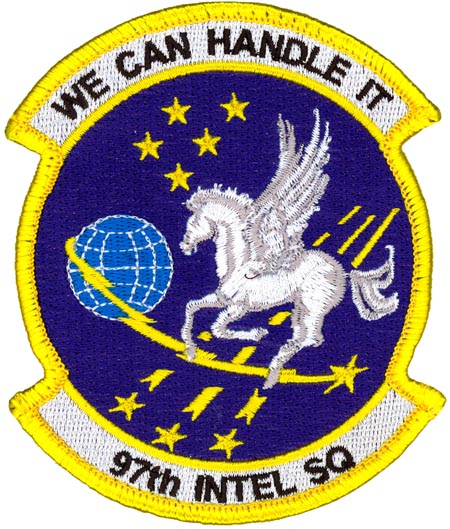 97th INTELLIGENCE SQUADRON – WE CAN HANDLE IT | Flightline Insignia
