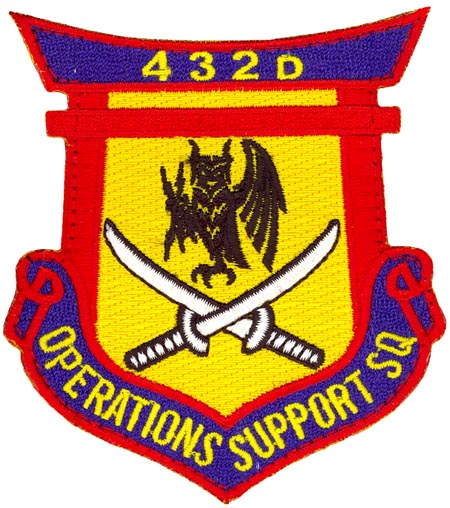 432nd OPERATIONS SUPPORT SQUADRON | Flightline Insignia