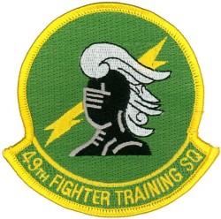 49th FIGHTER TRAINING SQUADRON | Flightline Insignia