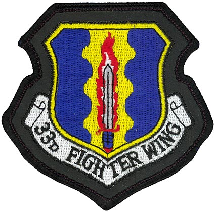 33rd FIGHTER WING – LEATHER | Flightline Insignia