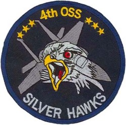 4th OPERATIONS SUPPORT SQUADRON – SILVER HAWKS | Flightline Insignia