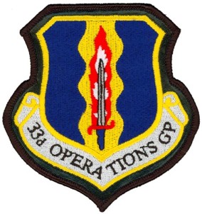 33rd OPERATIONS GROUP – LEATHER | Flightline Insignia