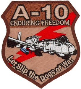 455th AIR EXPEDITIONARY WING – A-10 ENDURING FREEDOM | Flightline Insignia