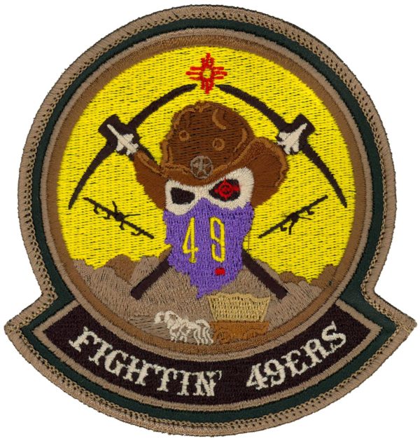 49th OPERATIONS GROUP – FIGHTIN 49ERS – F-22 ERA | Flightline Insignia
