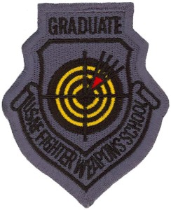 USAF WEAPONS SCHOOL – GRADUATE – DARK | Flightline Insignia