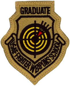 USAF WEAPONS SCHOOL – GRADUATE – DESERT | Flightline Insignia