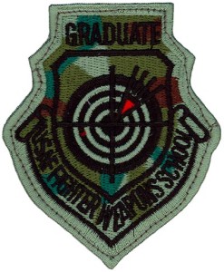 USAF WEAPONS SCHOOL – GRADUATE – SUBDUED CAMO | Flightline Insignia