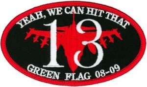 13th FIGHTER SQUADRON – GREEN FLAG 2008-09 | Flightline Insignia