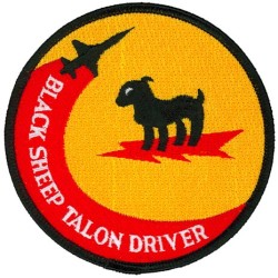 8th FIGHTER SQUADRON – BLACK SHEEP TALON DRIVER | Flightline Insignia