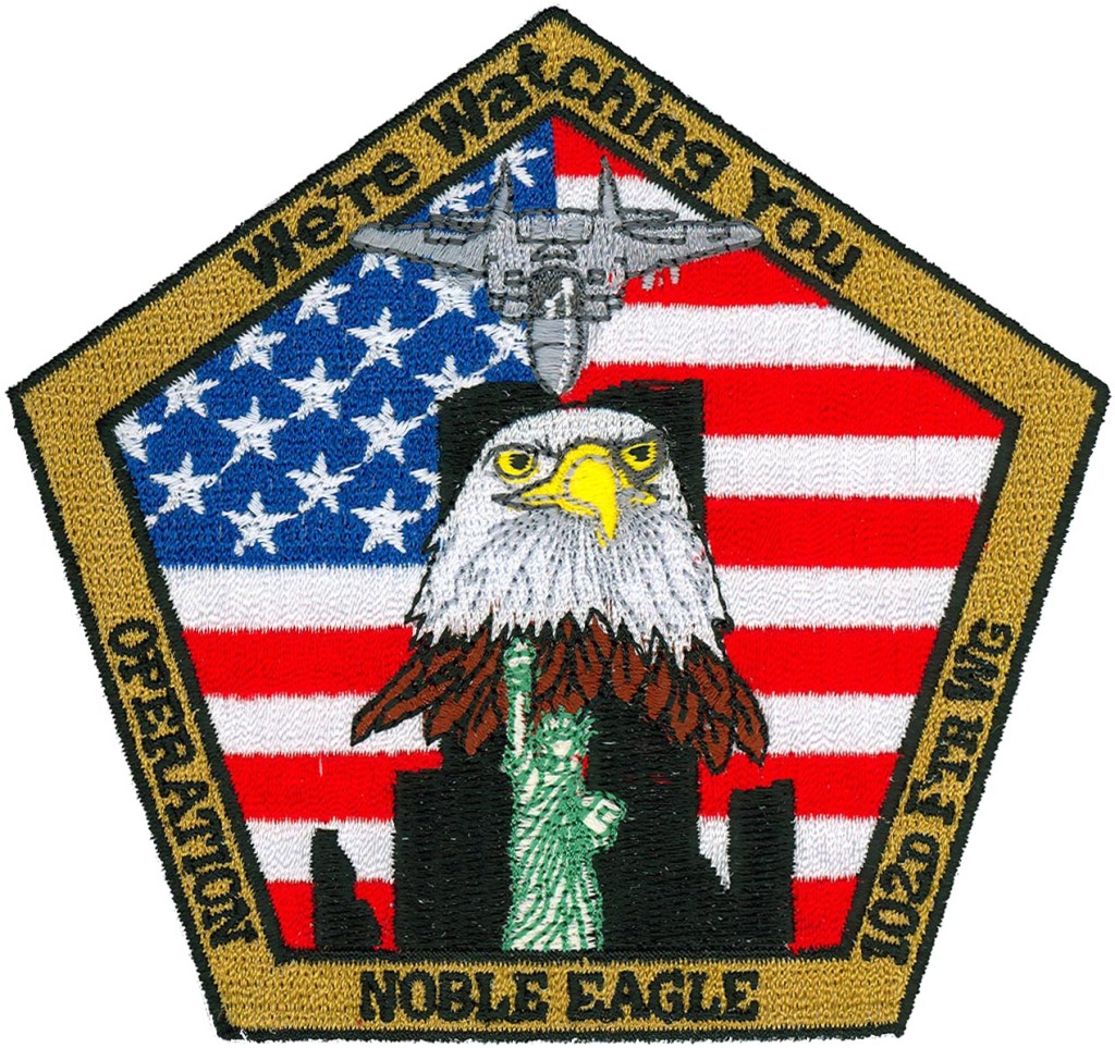 102nd FIGHTER WING – OPERATION NOBLE EAGLE | Flightline Insignia