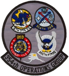 354th OPERATIONS GROUP – GAGGLE | Flightline Insignia