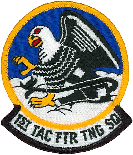 1st TACTICAL FIGHTER TRAINING SQUADRON | Flightline Insignia