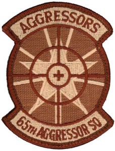 65th AGGRESSOR SQUADRON – DESERT | Flightline Insignia